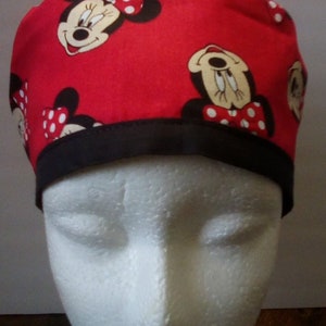 Minnie Mouse Surgical Cap - Etsy