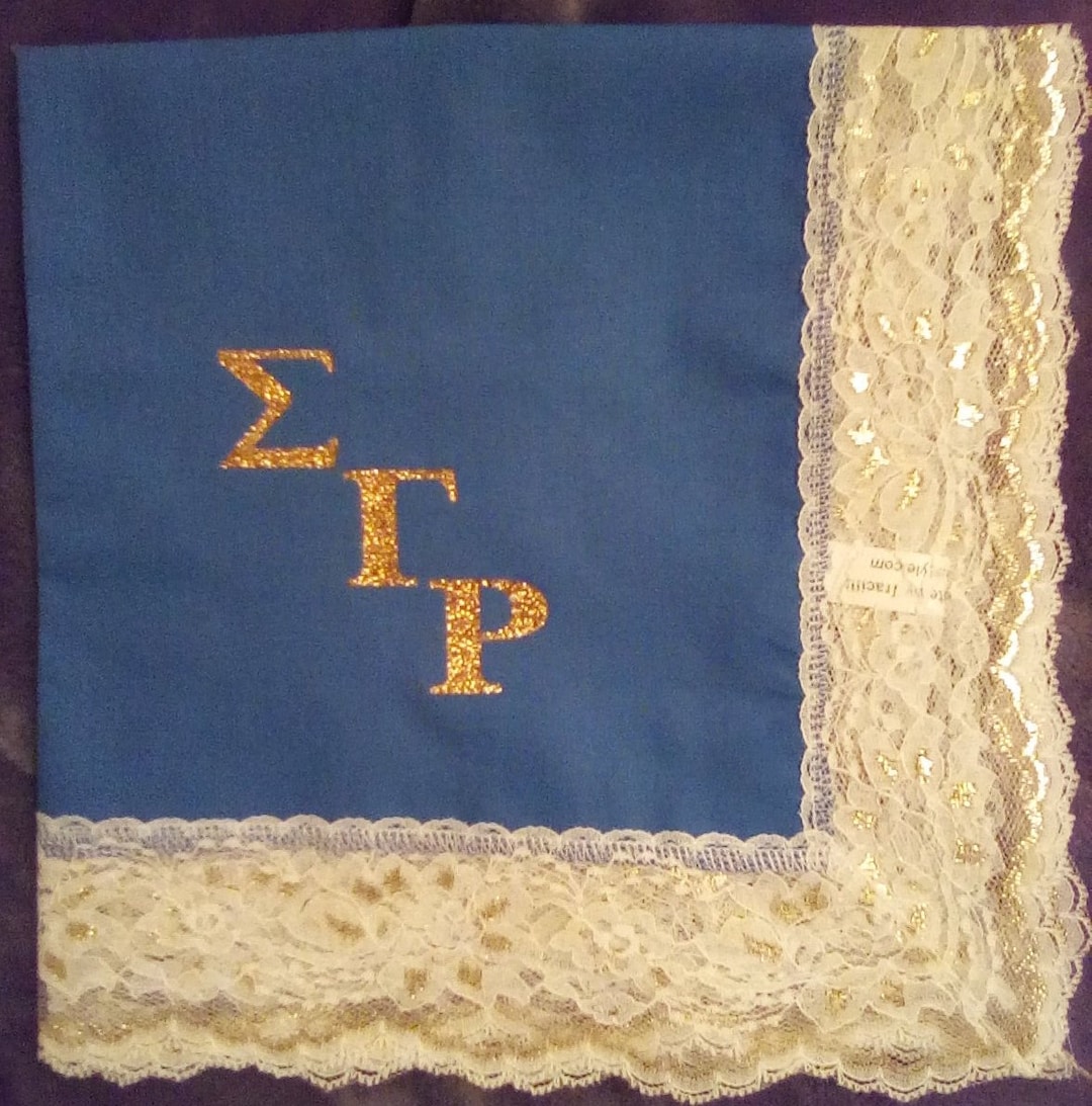 Sigma Gamma Rho Lap Scarf - Etsy
