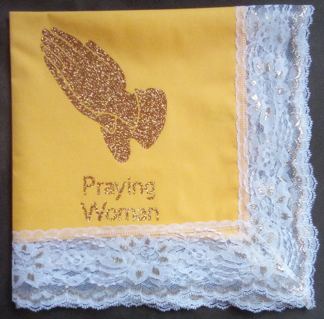 Praying Woman Lap Scarf - Etsy
