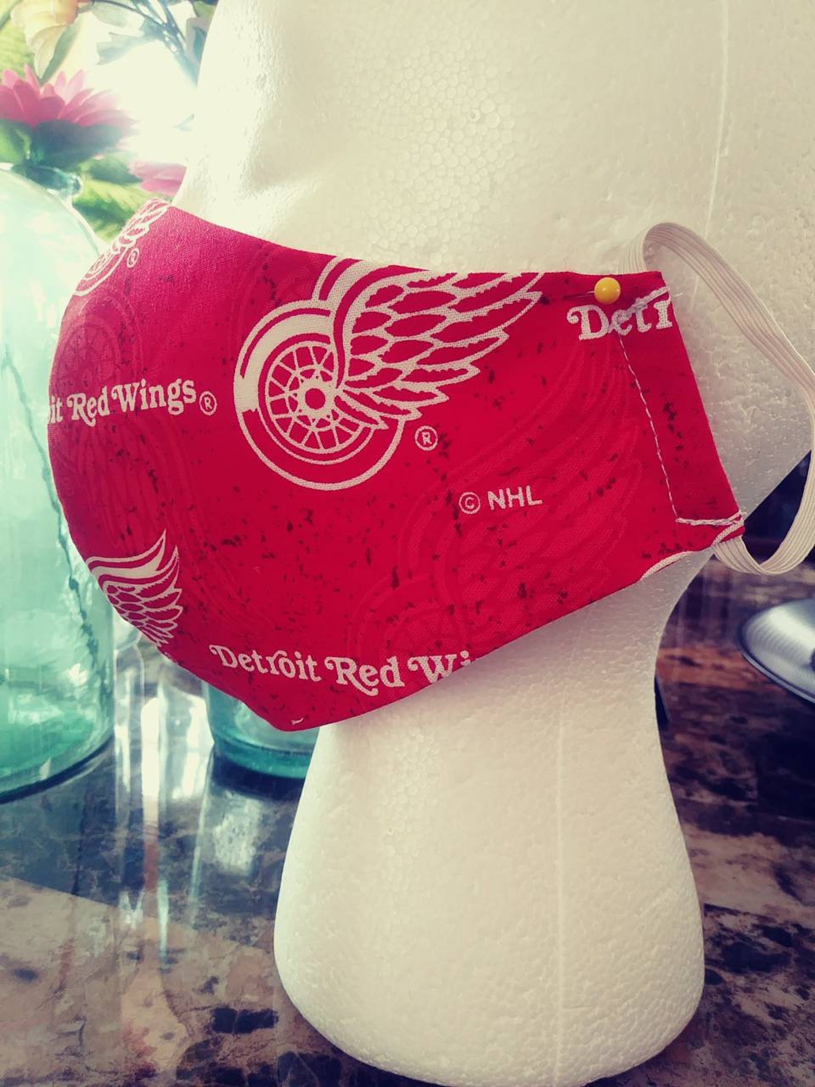 Red Wings Face Mask - Etsy