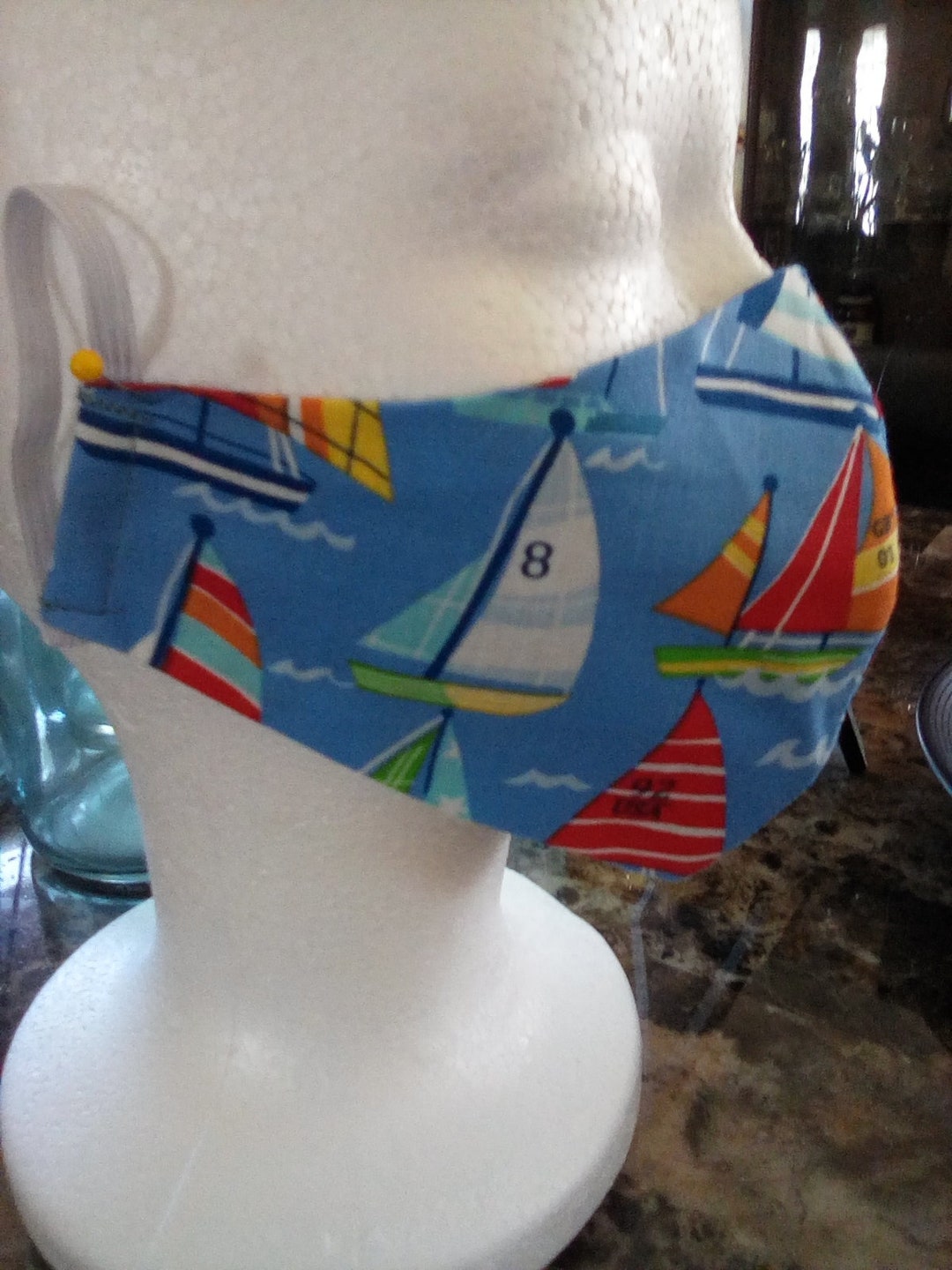 Sail Boats Face Mask - Etsy