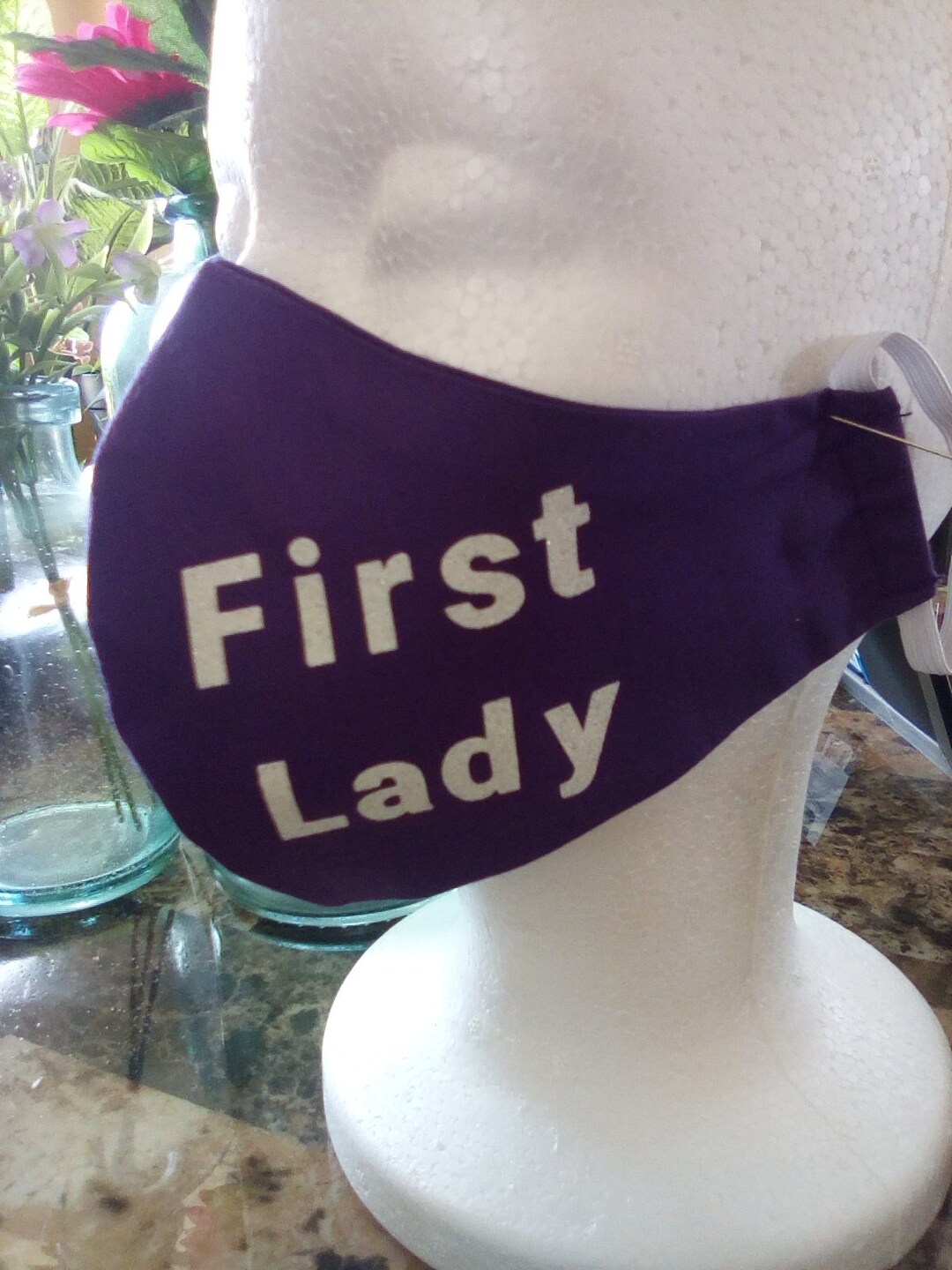 First Lady Face Mask - Etsy