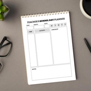 PRINTABLE TEACHERS PLANNER | Digital Planner | Printable Planner ...