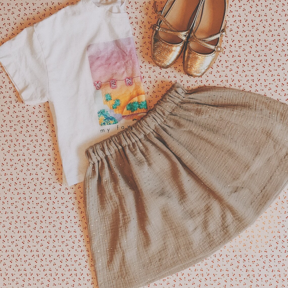 Baby and Kids Girls Skirt Sewing Pattern PDF Easy Sewing | Etsy