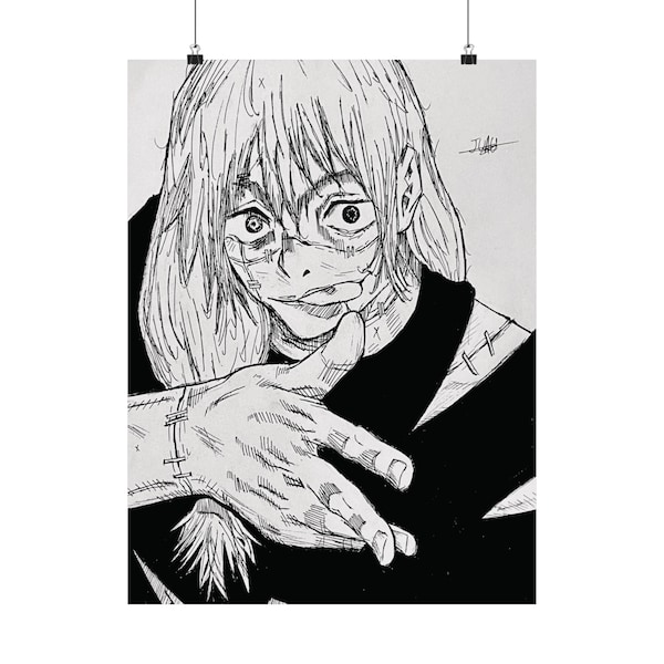 Jujutsu Kaisen Hand Posters - Etsy