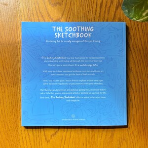 The Soothing Sketchbook - an Art Therapy Sketchbook for Anxiety, Mental ...