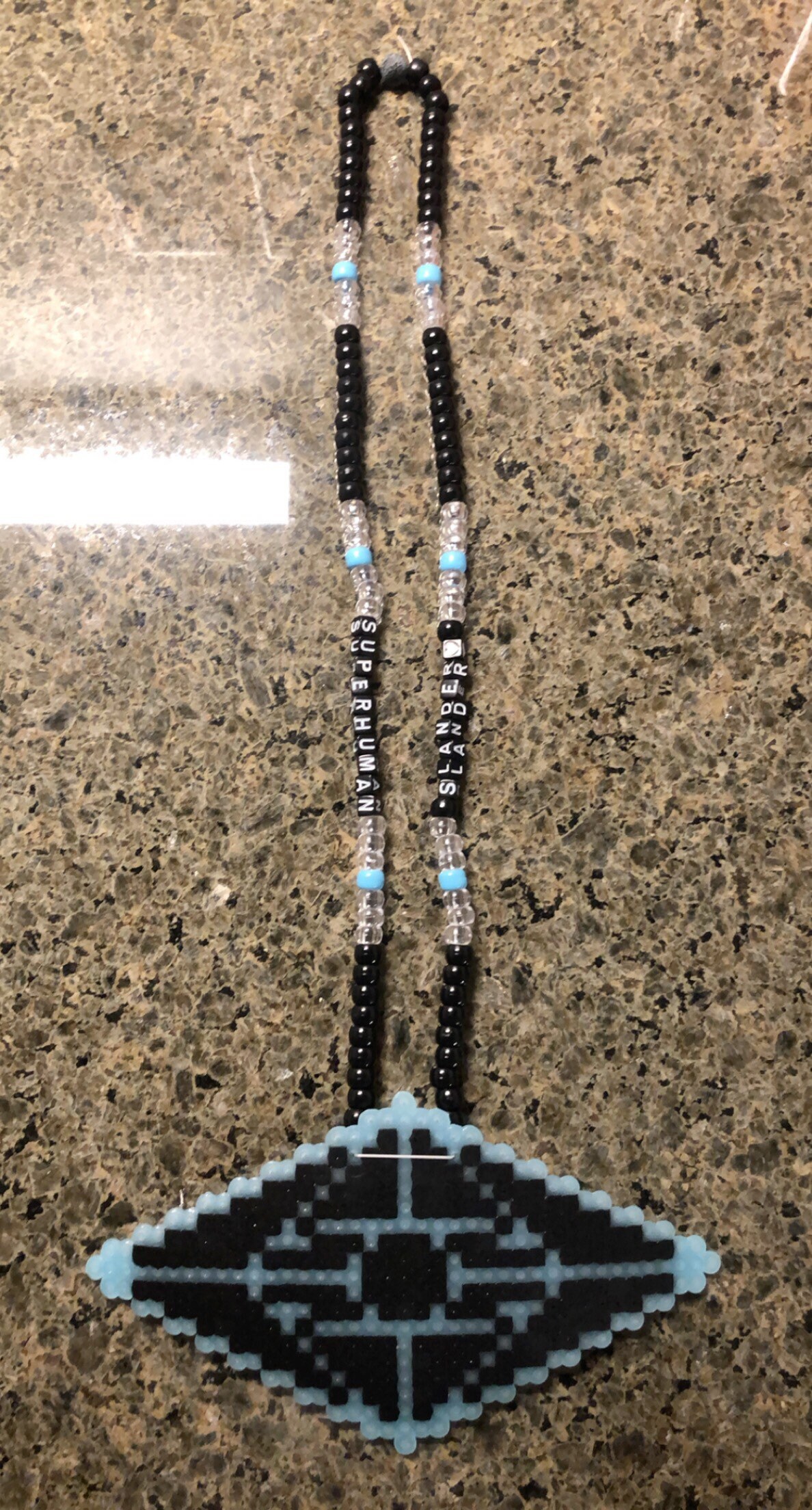 Slander Kandi Perler Necklace - Etsy