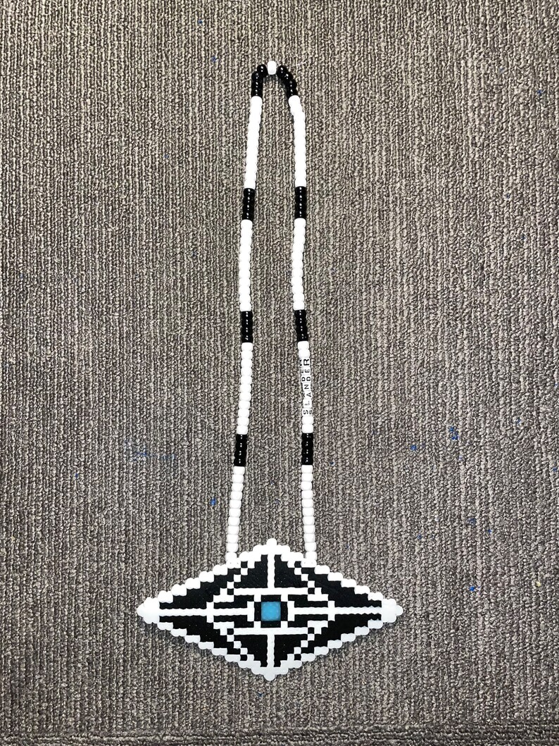 Slander Kandi Perler Necklace - Etsy