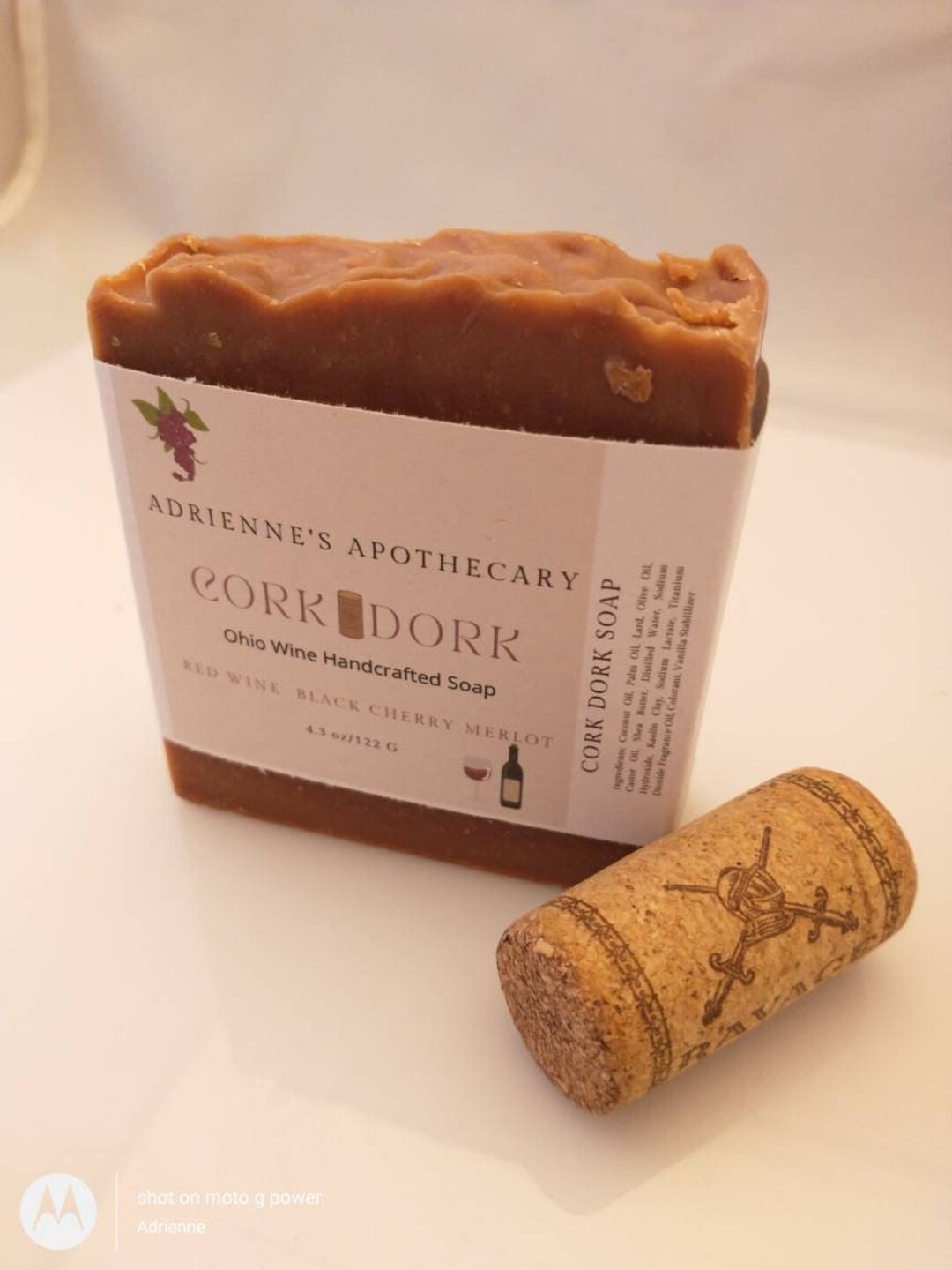 Cork Dork Handcrafted Wine Soap - Etsy