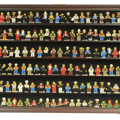 Large 110 Mini Figures Minifigures Display Case Cabinet Small - Etsy