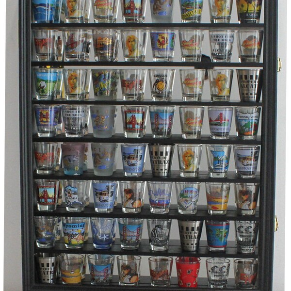 Shot Glass Display - Etsy