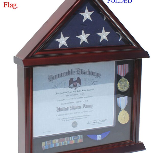 Flag Display Case - Etsy