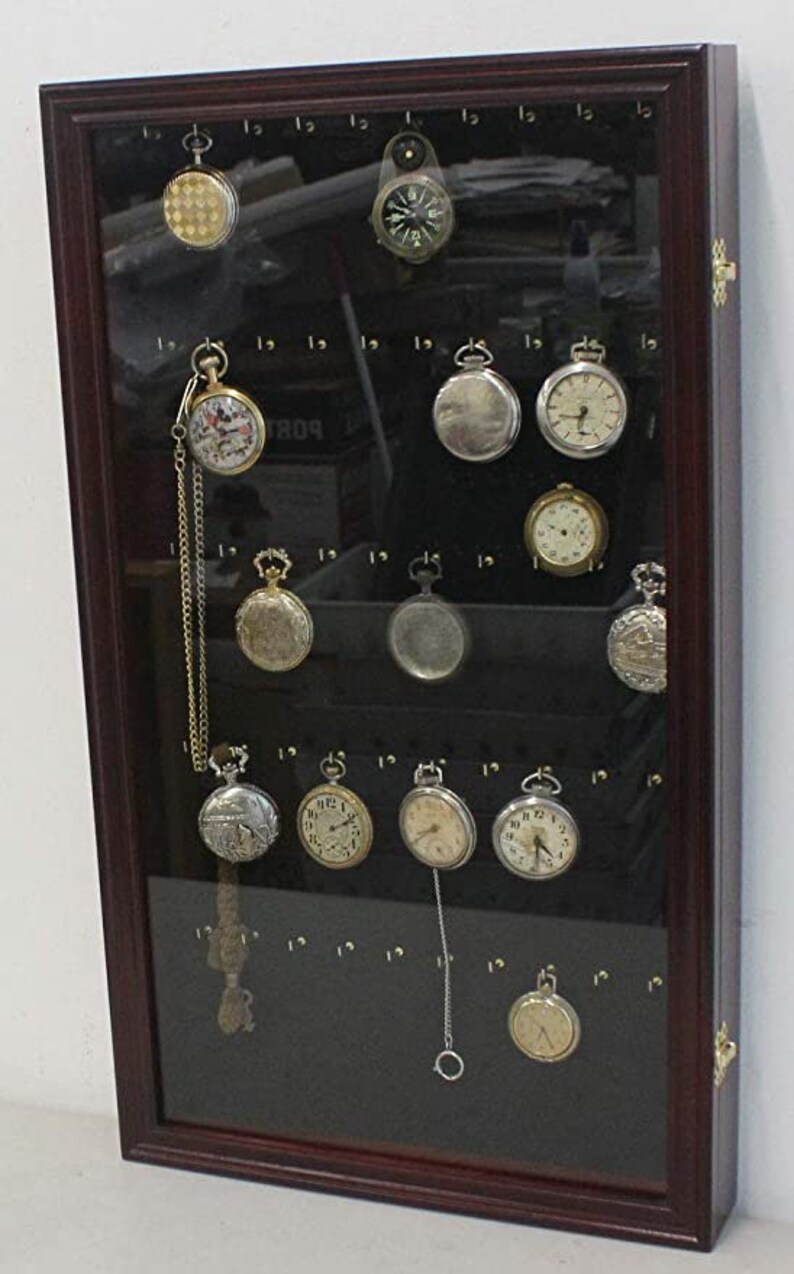 Display Case Shadow Box Wall Cabinet to Hold Keychains Pocket - Etsy