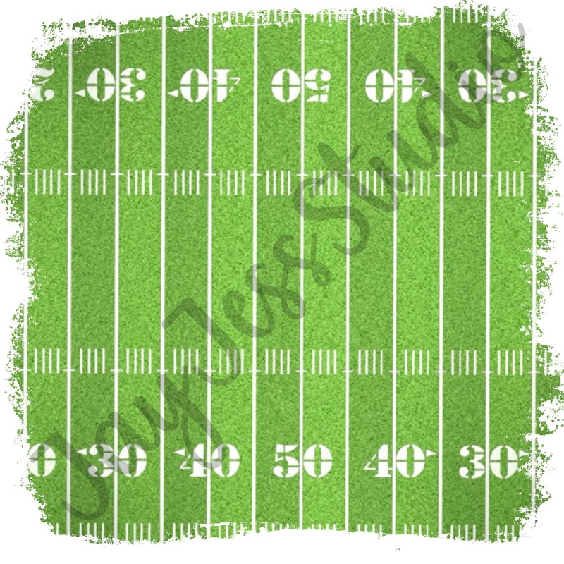 Football Field Art - Etsy