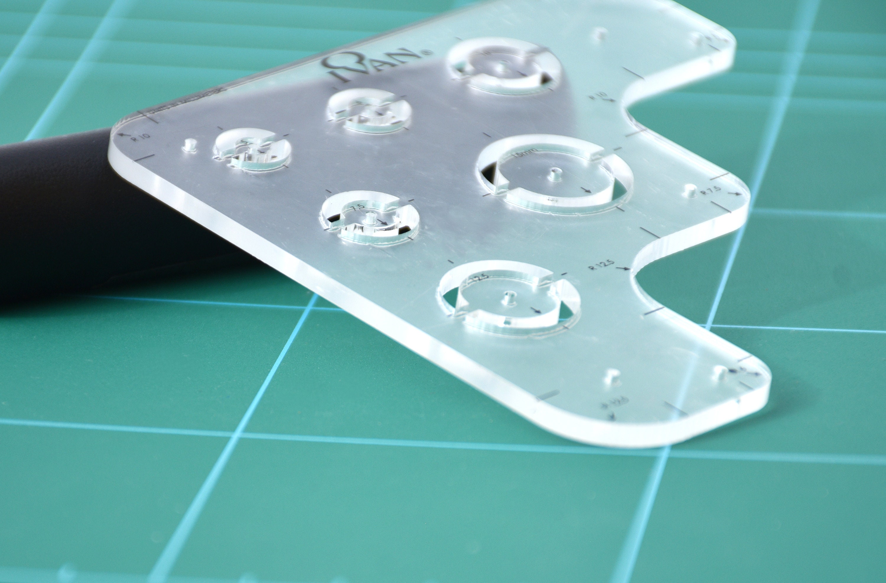 Corner Radius Acrylic Templates, Acrylic Leather Template, Acrylic ...