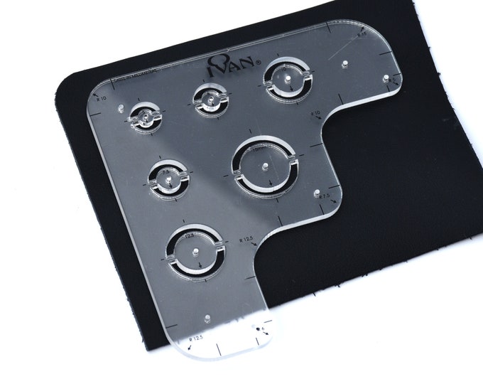 Corner Radius Acrylic Templates, Acrylic Leather Template, Acrylic ...