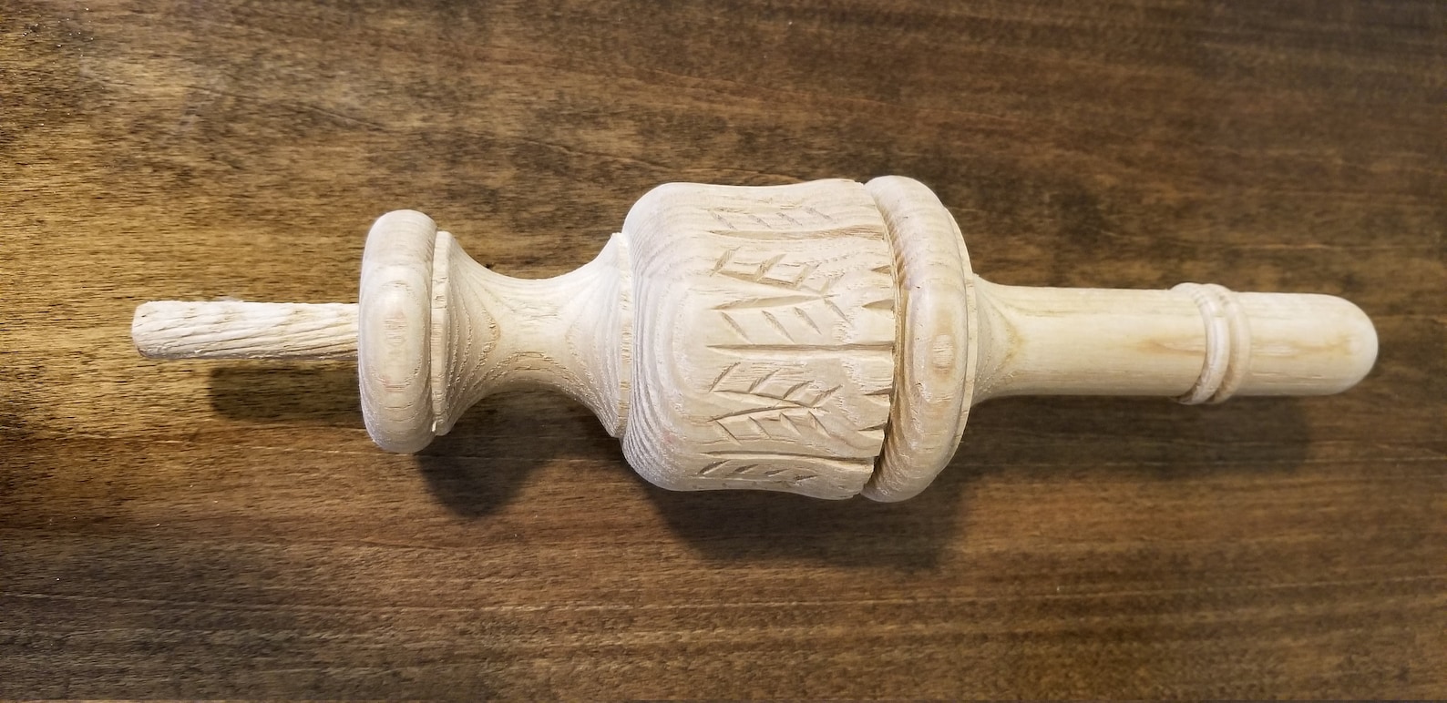 Solid Oak Unfinished Decorative Wood Finials - Etsy