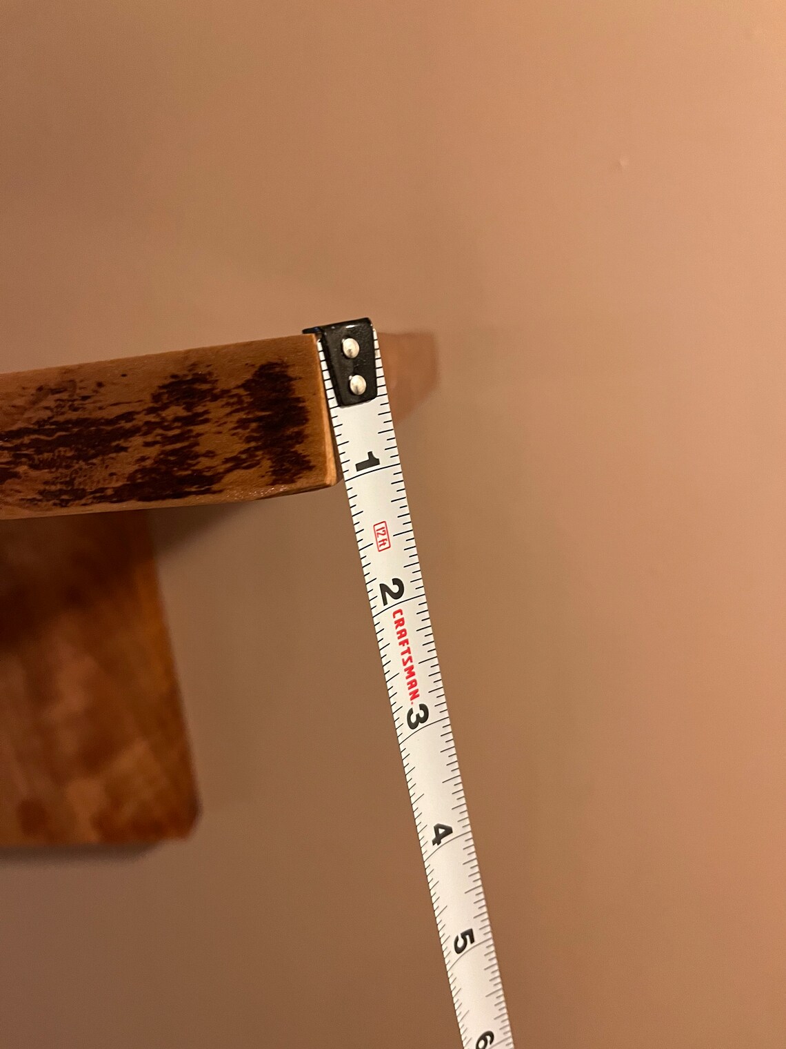 Live Edge, Cherry Antler Shelf - Etsy