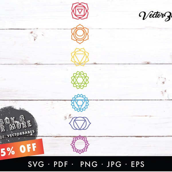 Chakra Svg - Etsy