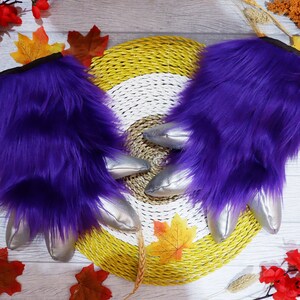 Custom Any Color Fursuit Monster Wicker Beast Hand Paws Fursuits ...