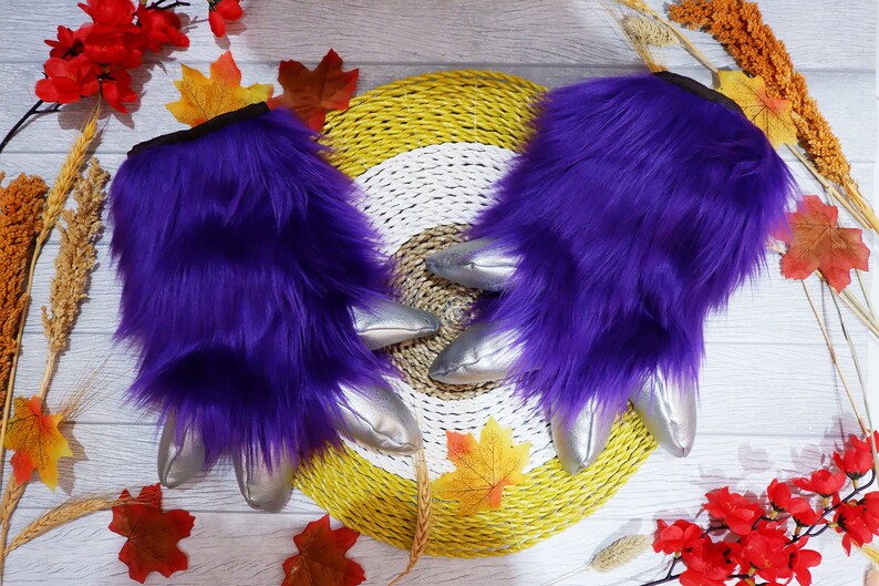 Custom Any Color Fursuit Monster Wicker Beast Hand Paws - Etsy
