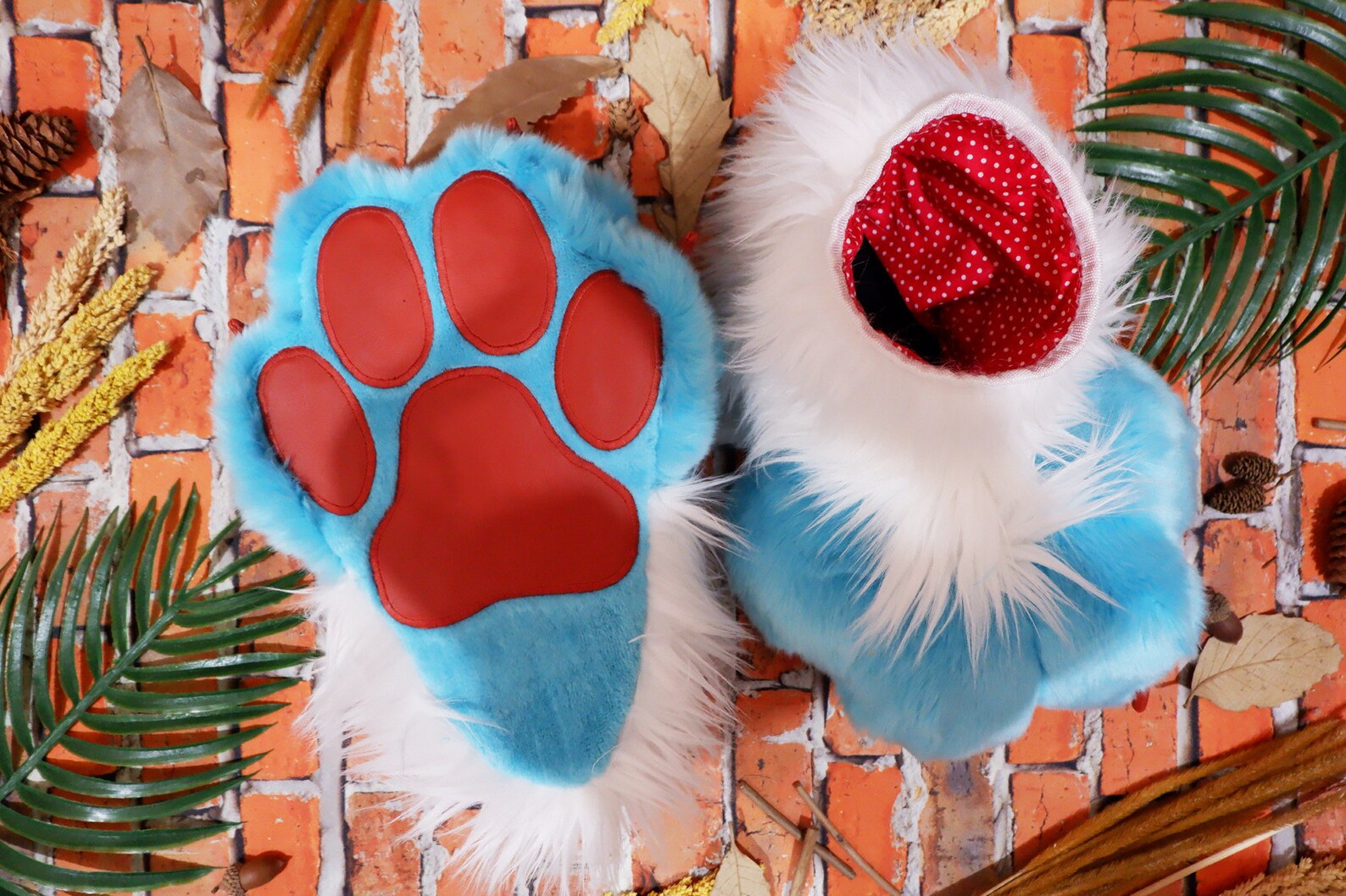 Custom Fursuit Feet Paws: Fluffy Furry Costume Partials - Etsy