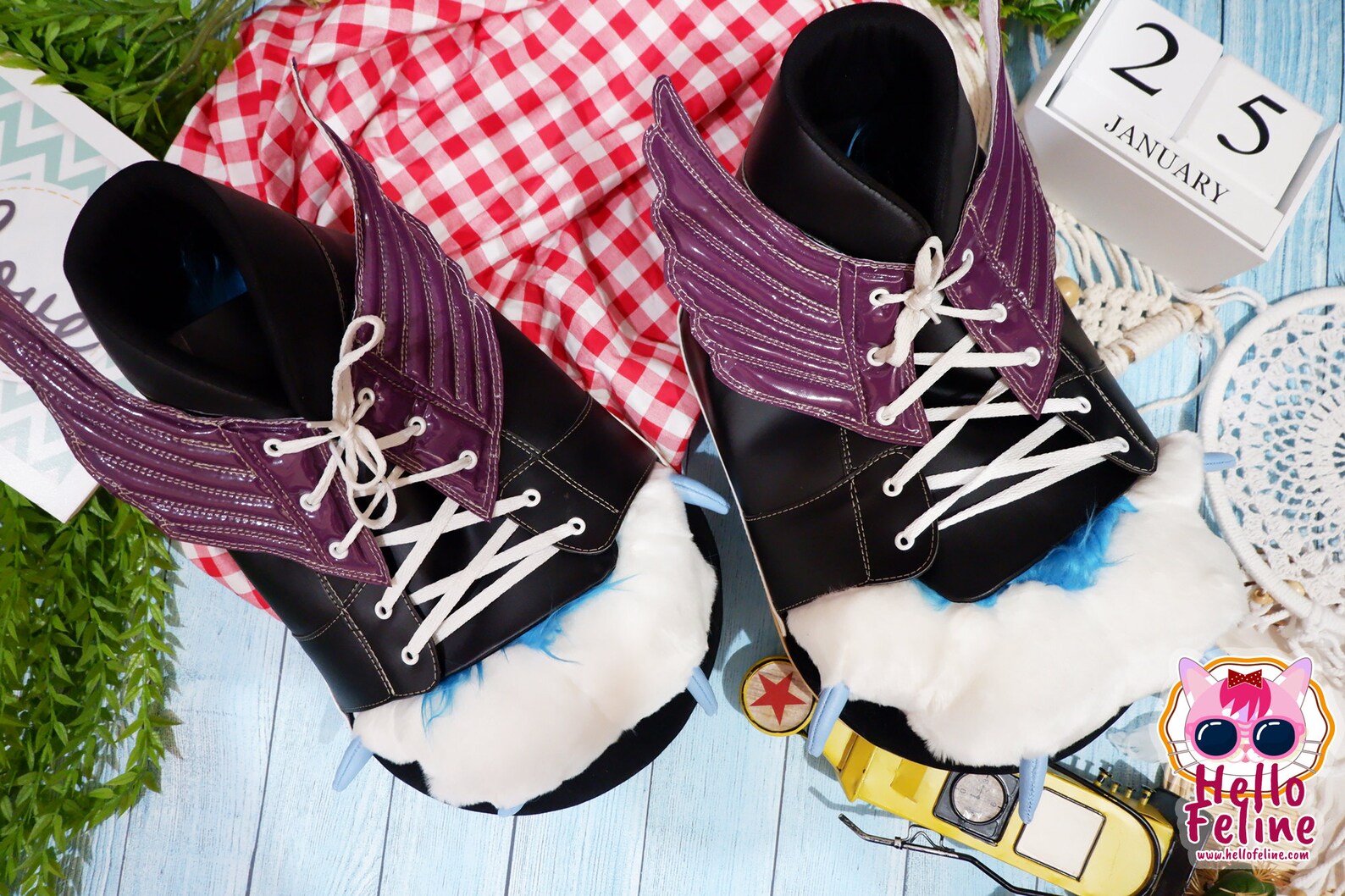 Fursuit Shoes / Sneakers / Furshoes for Your Indoor Feet Paws With ...