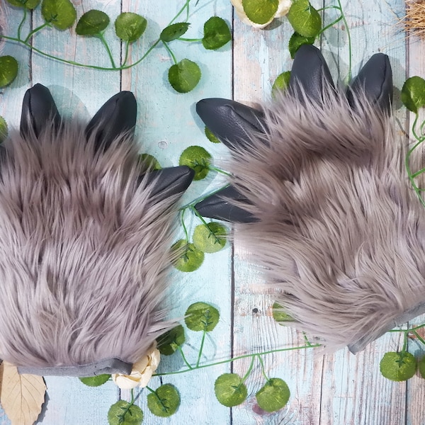 Fursuit Paws Wicker Beast - Etsy