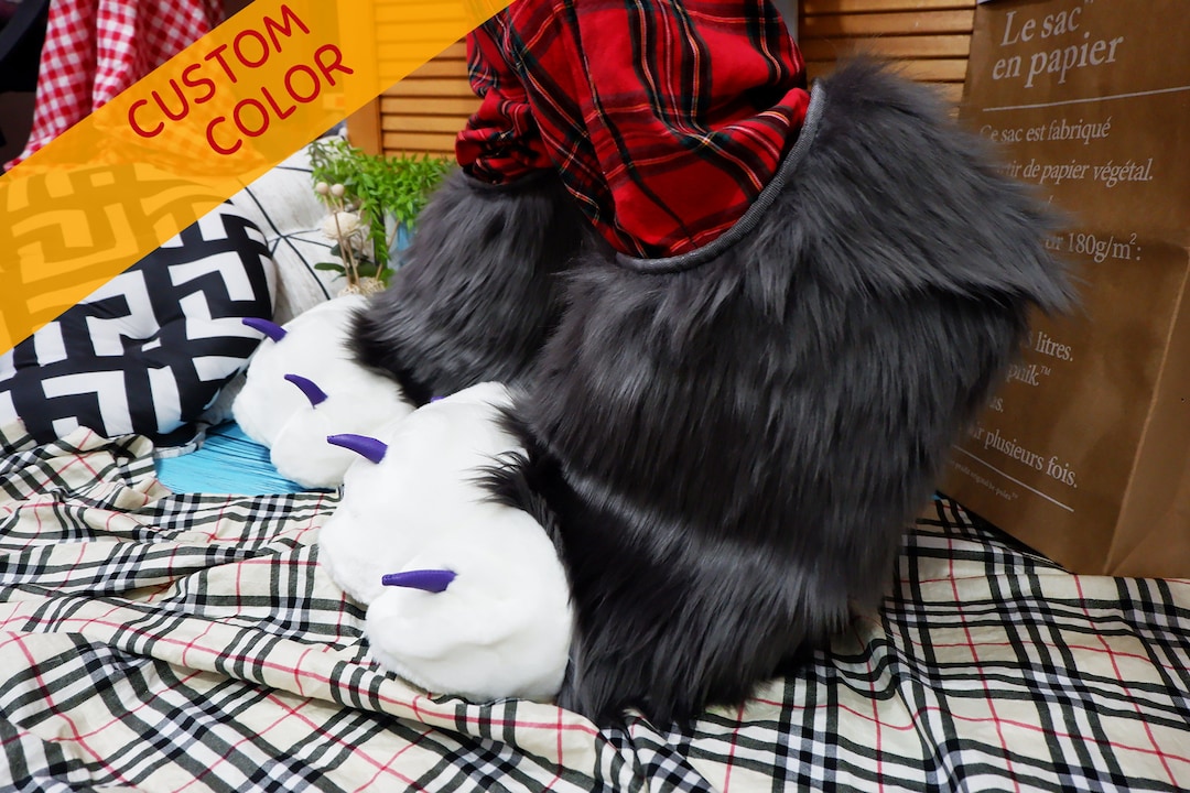 Custom Fursuit Feet Paws: Digitigrade Style, Any Color - Etsy