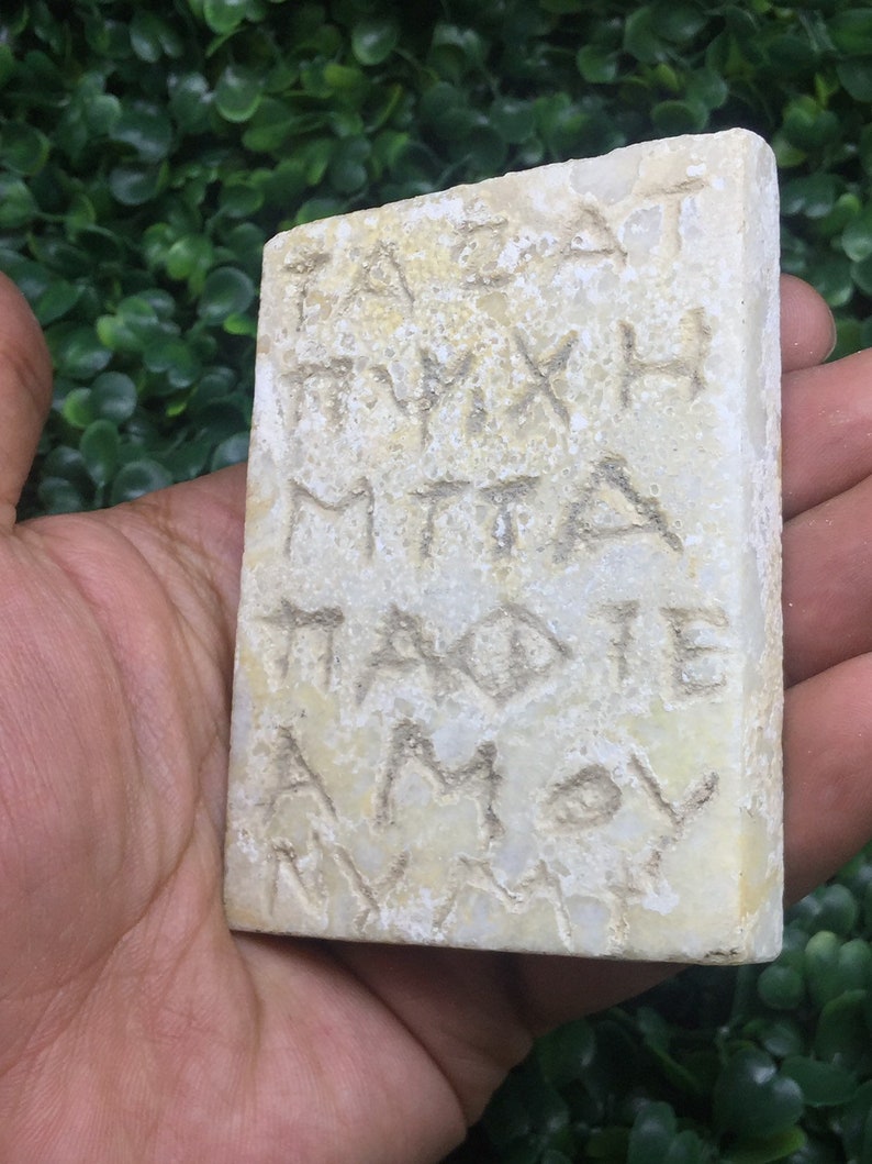 Ancient Greek Cuneiform Tablet Greek Writing - Etsy