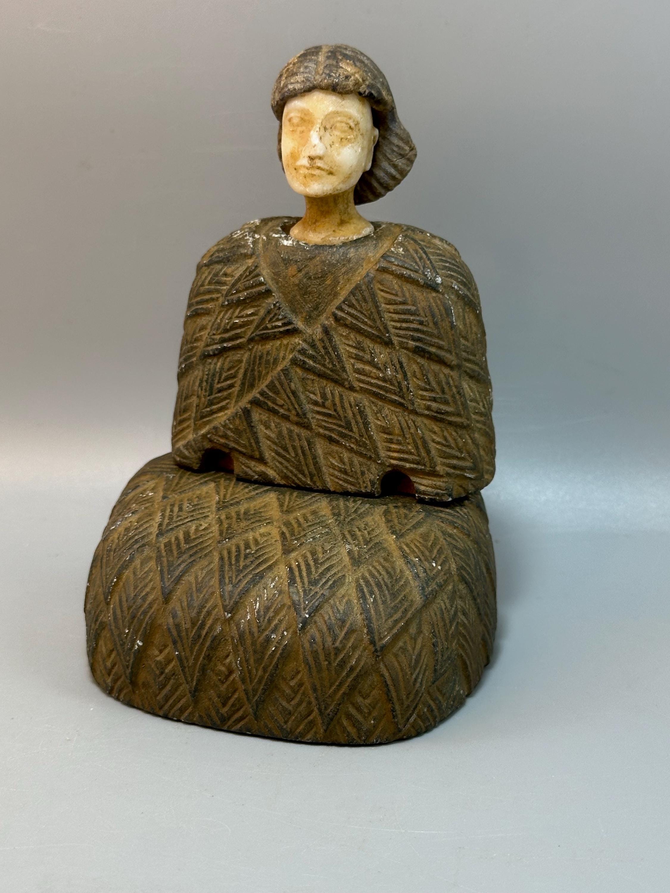 Rare Backterian Composite Ancient Greco Female Gray Stone Idol - Etsy