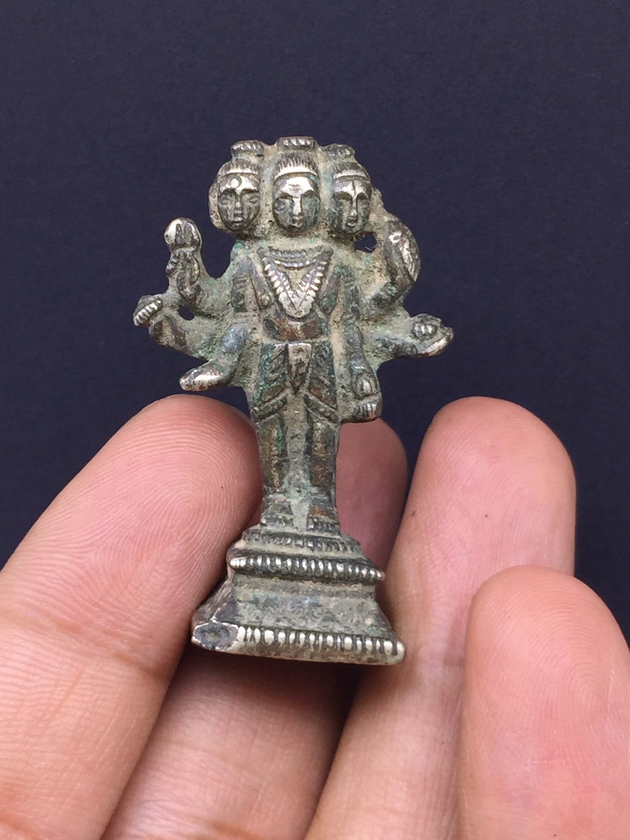 Authentic Hindu Shahi Silver Statue - Etsy