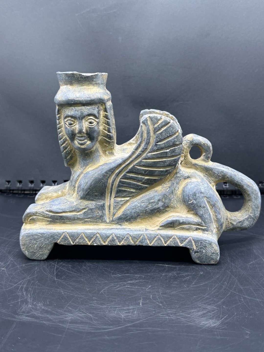 Ancient Greek Mythical Figure Object Gray Stone - Etsy