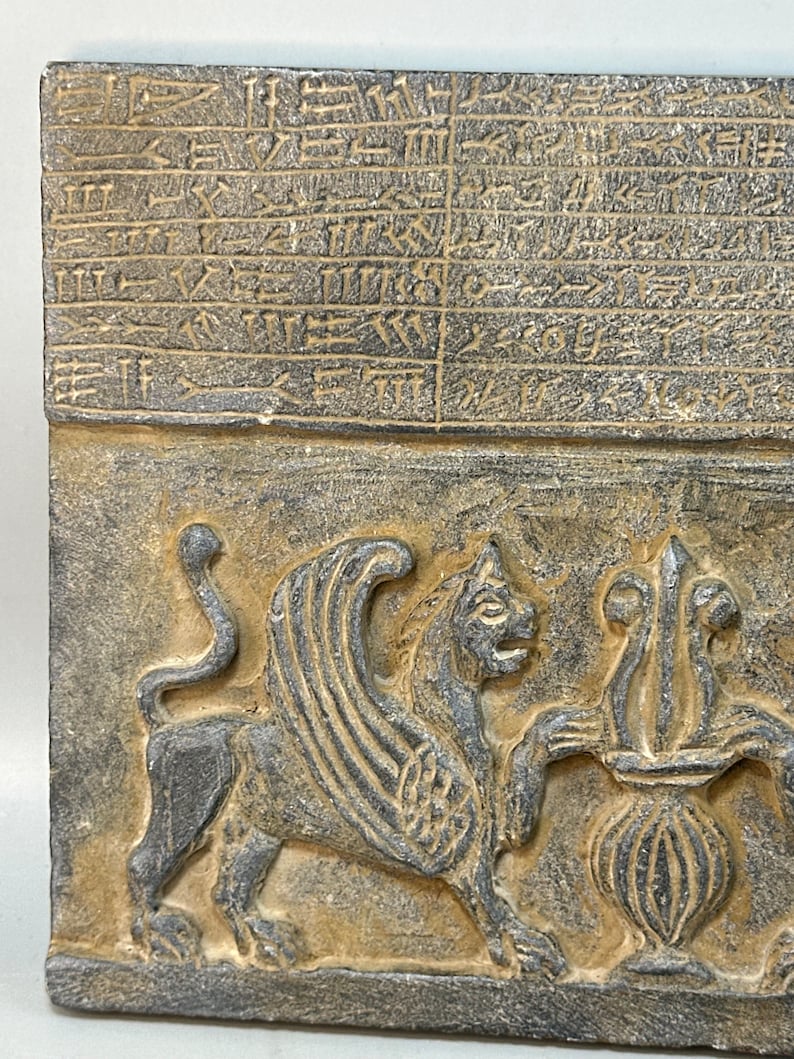 Ancient Sumerian Mythical Object With Ancient Form of Writting - Etsy