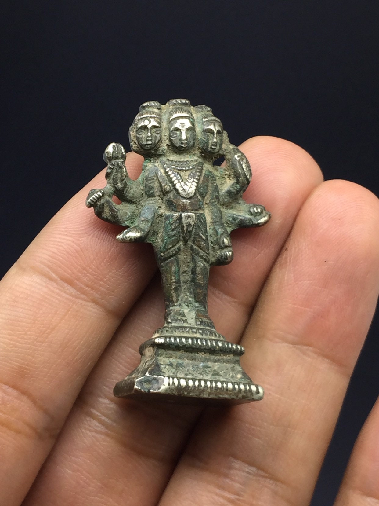 Authentic Hindu Shahi Silver Statue - Etsy