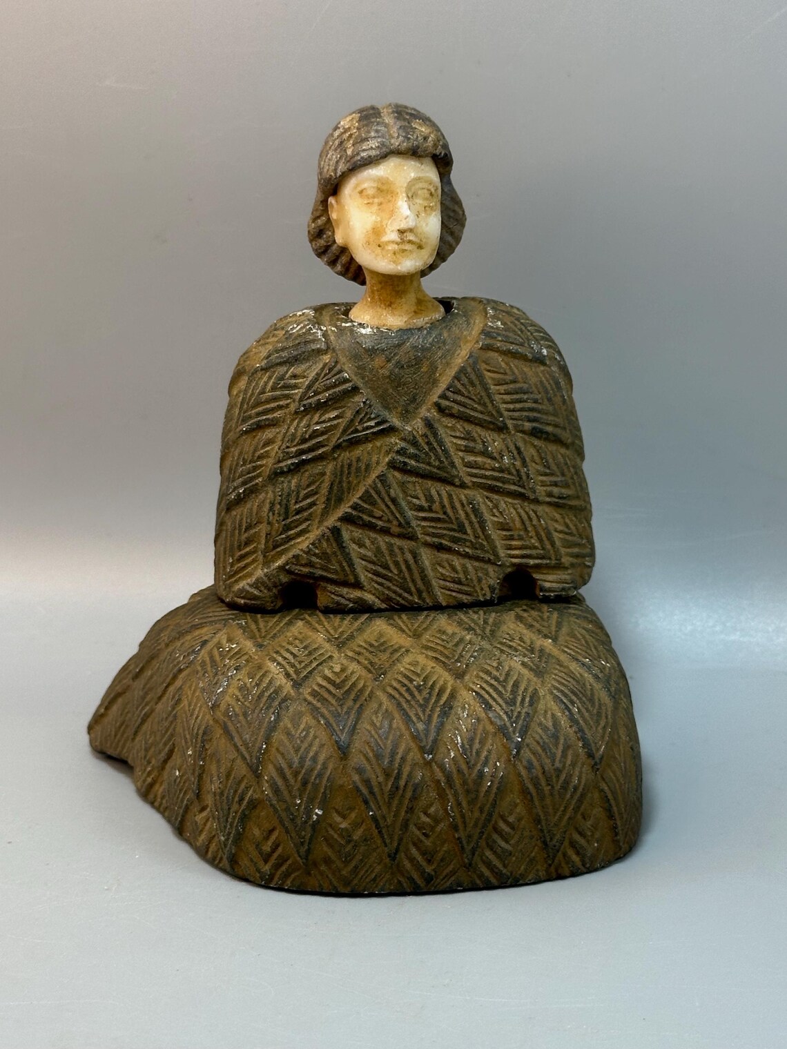 Rare Backterian Composite Ancient Greco Female Gray Stone Idol - Etsy