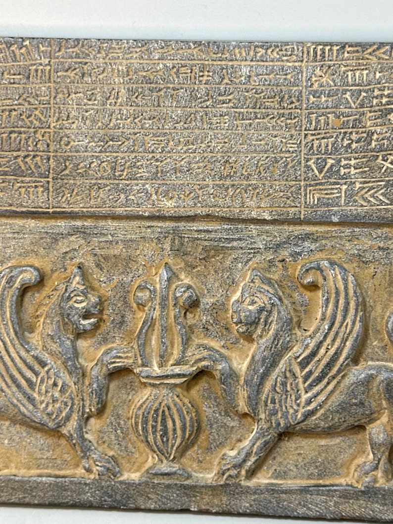 Ancient Sumerian Mythical Object With Ancient Form of Writting - Etsy