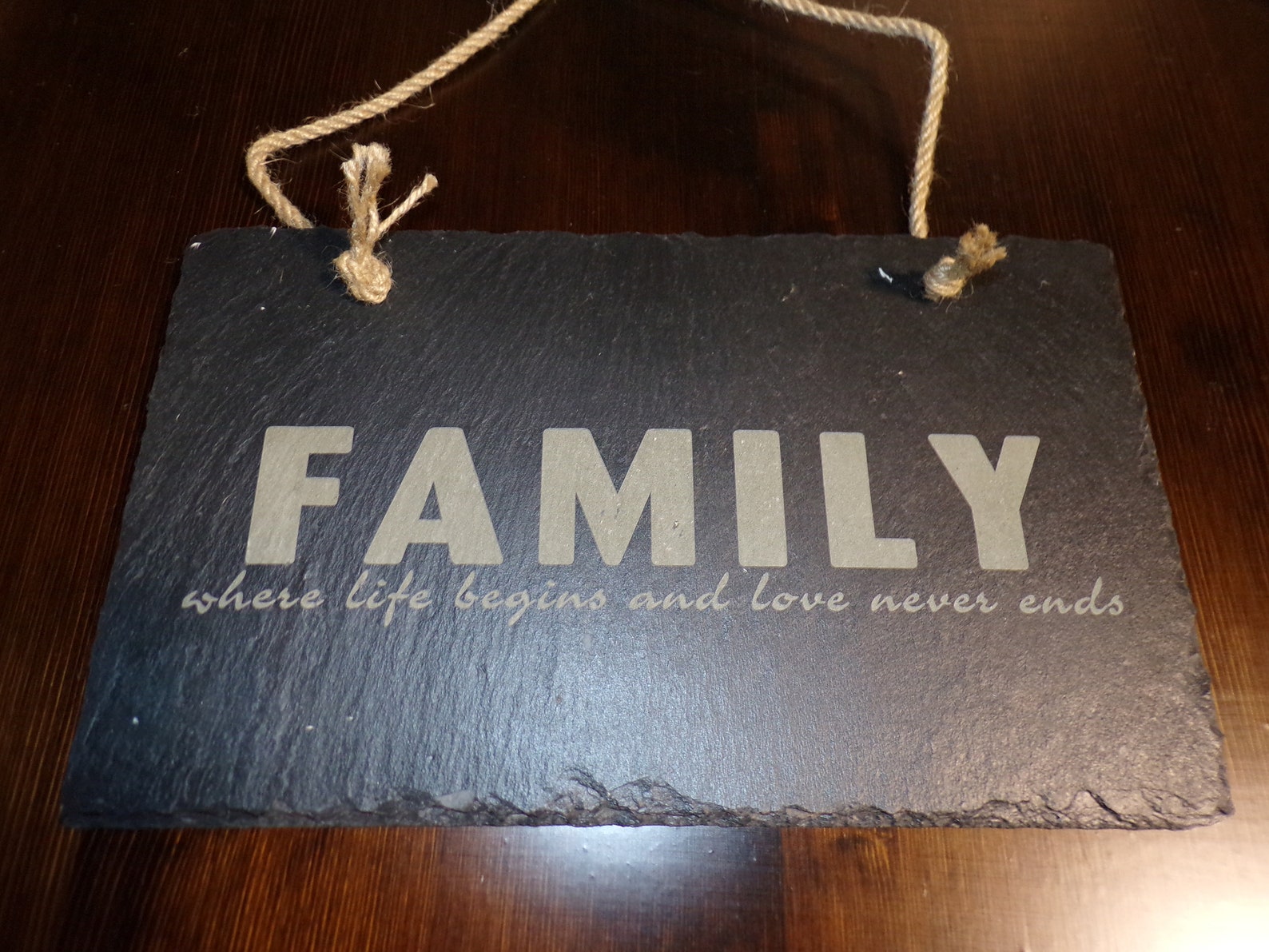 Personalized Slate Sign Last Name Sign Family Name Sign - Etsy