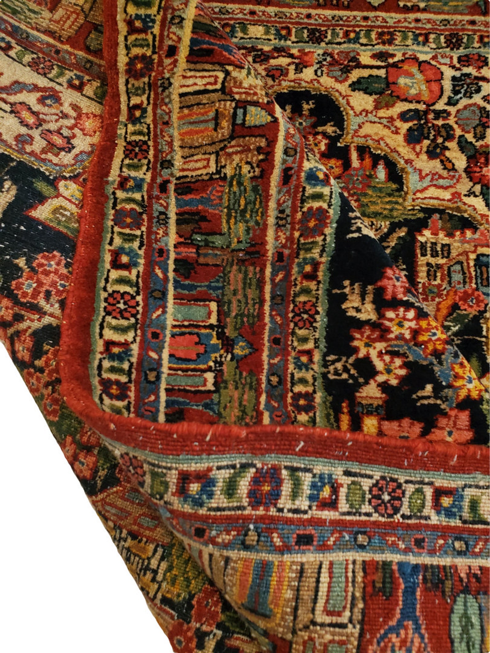 One of a Kind Handmade Prayer Rug 3'8 X - Etsy