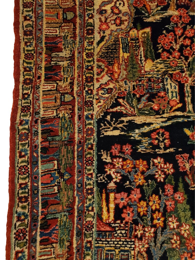 One of a Kind Handmade Prayer Rug 3'8 X - Etsy