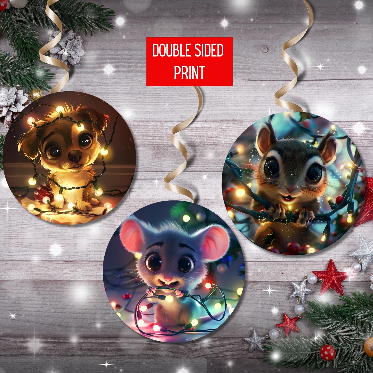 Baby Animals, Christmas Characters, Christmas Lights, Pixar-inspired ...