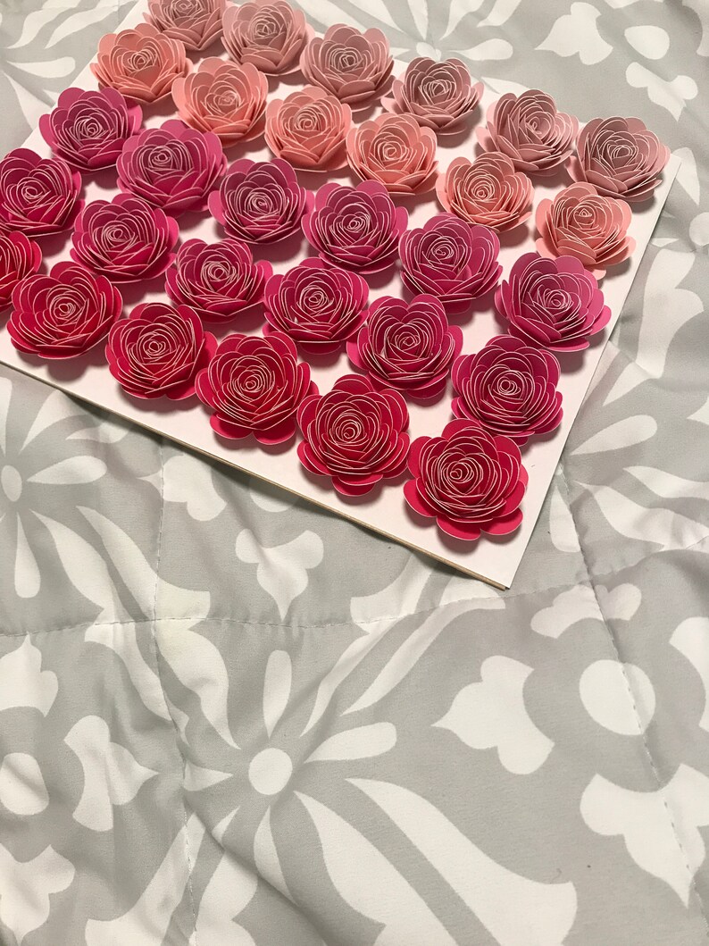 Ombre Rose Shadow Box 8x10 Frame - Etsy Ireland