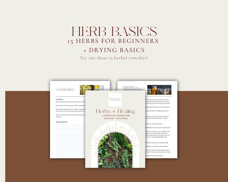 The Herbalist's Handbook: 15 Essential Remedies + Ultimate Guide to ...