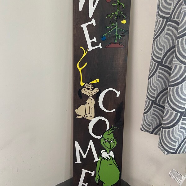 Grinch Sign - Etsy