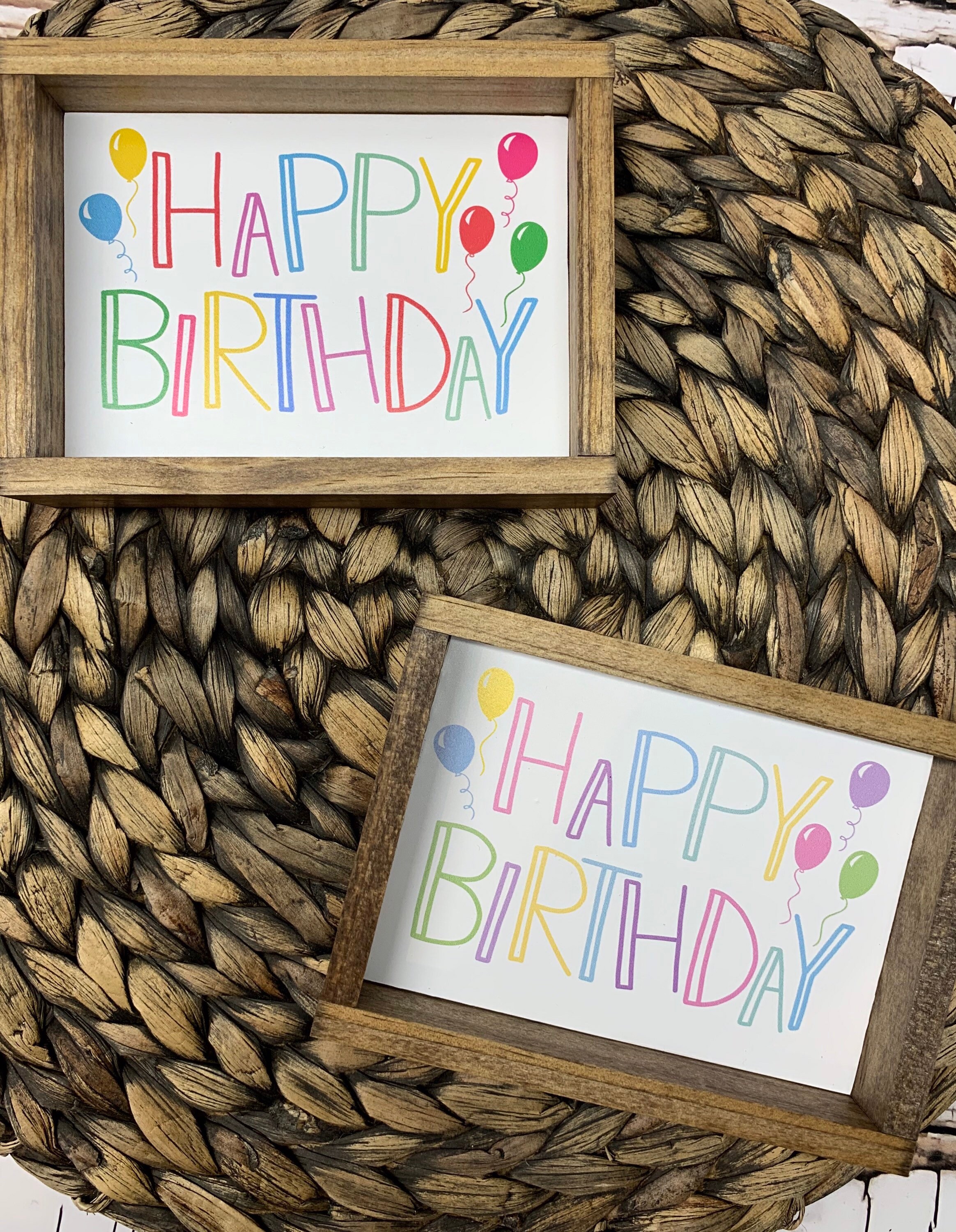 Happy Birthday Sign - Etsy