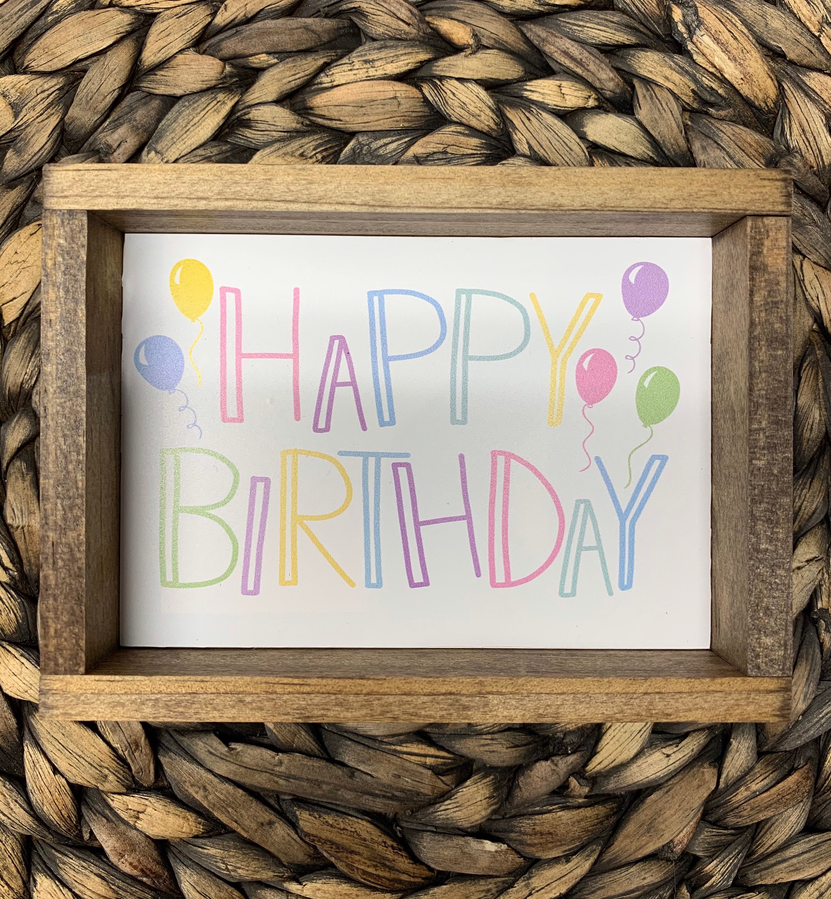 Happy Birthday Sign - Etsy