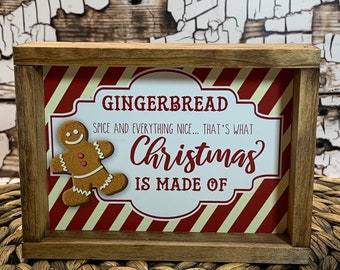 Gingerbread Sign | Etsy