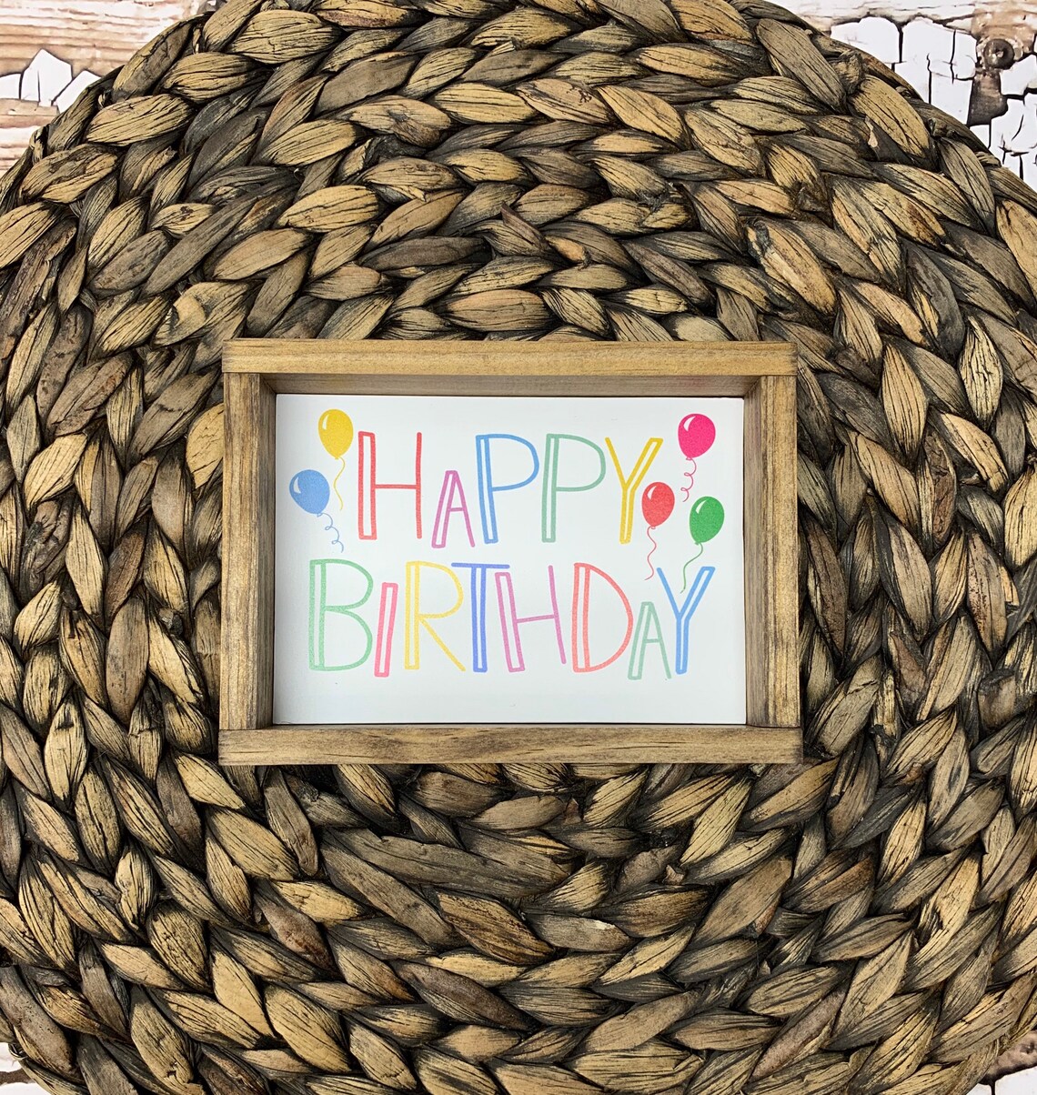 Happy Birthday Sign - Etsy