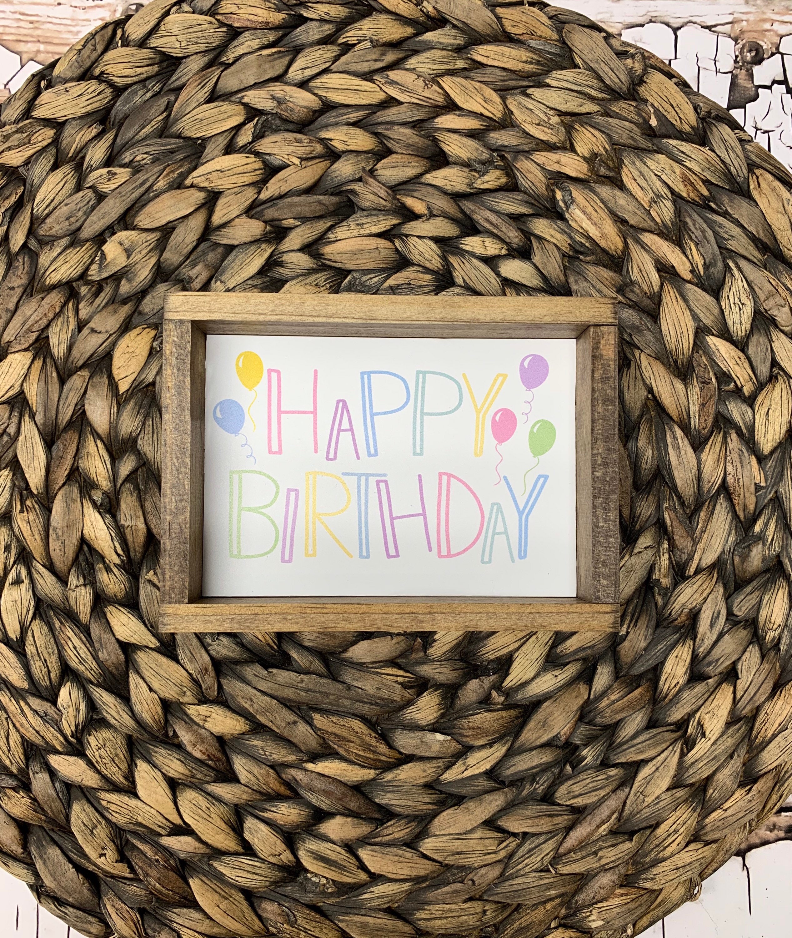 Happy Birthday Sign - Etsy