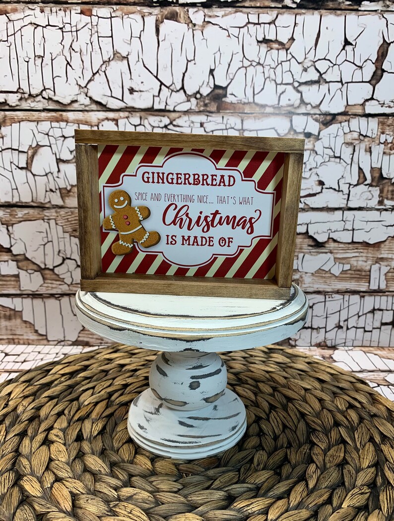 Gingerbread Sign - Etsy